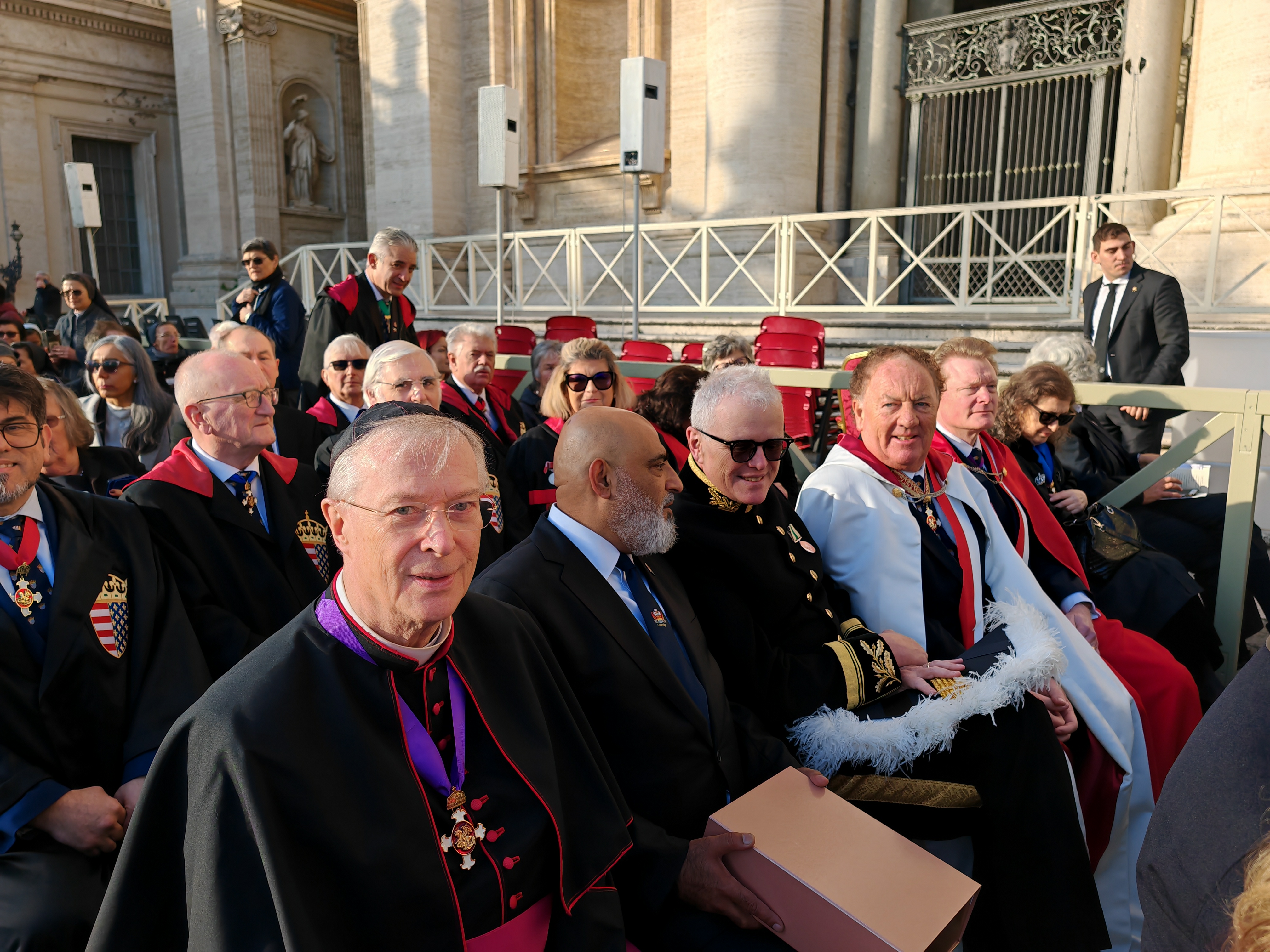 Audience with Pope Francis - The Order of St George The Martyr