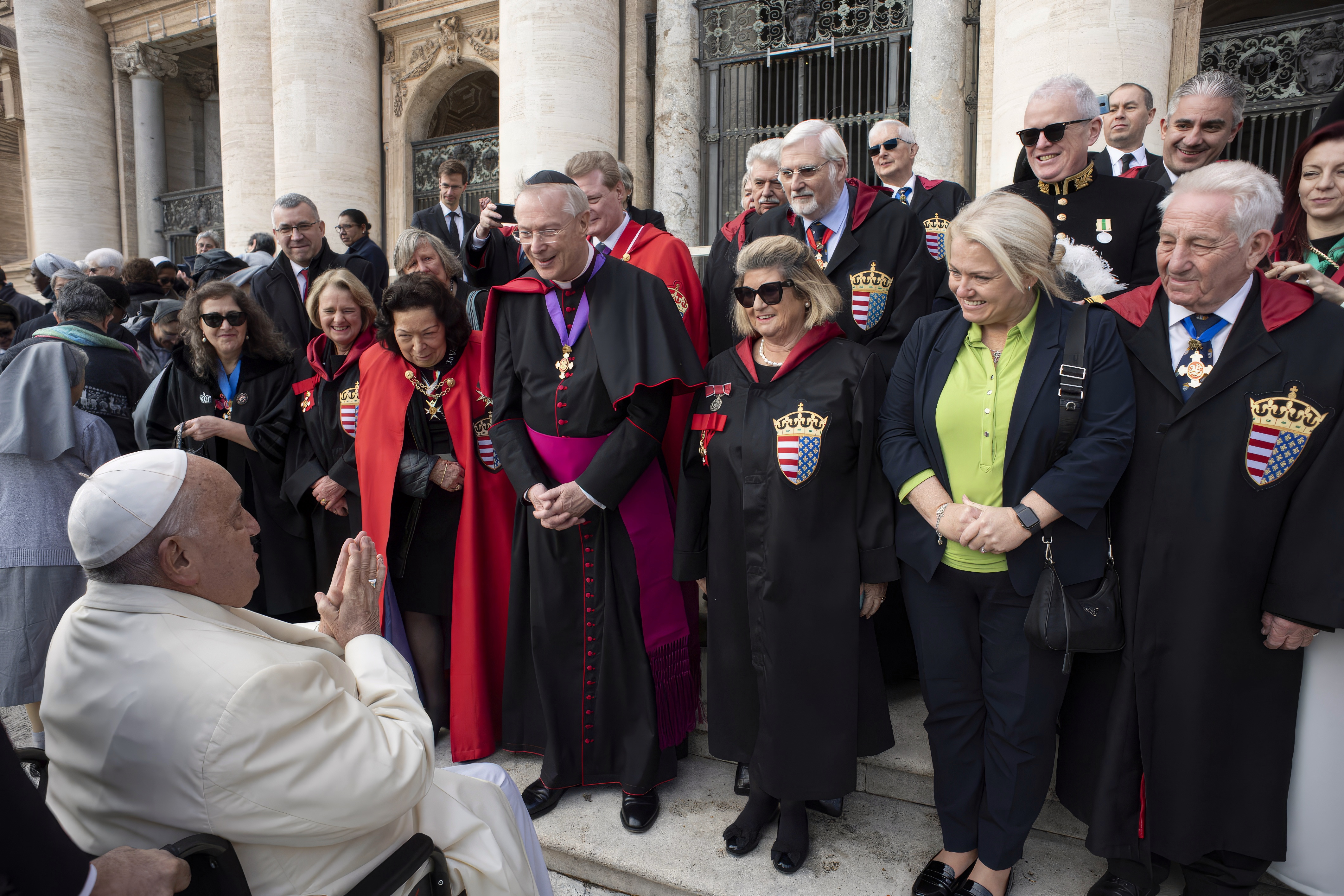 Audience with Pope Francis - The Order of St George The Martyr
